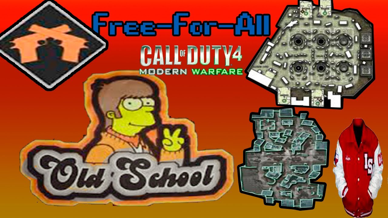 COD4//Sobre Old School e Design dos Mapas - YouTube
