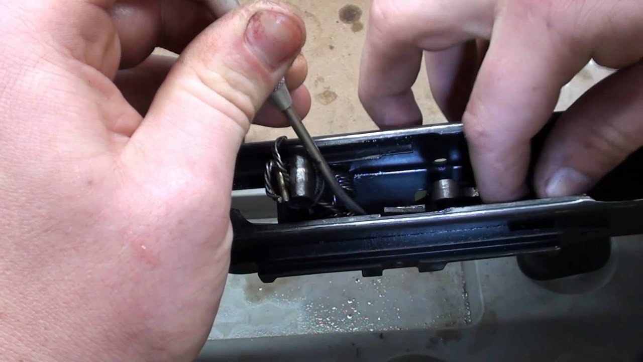 AK47 assembly to include fire control parts - YouTube