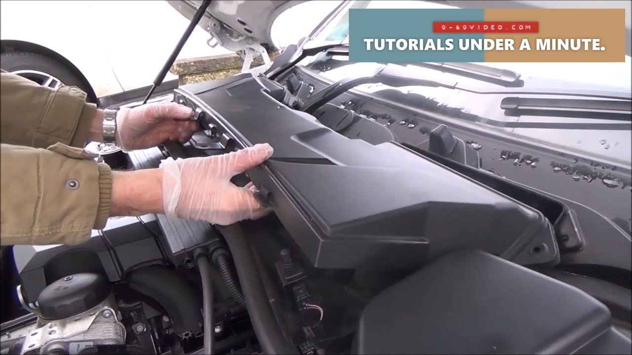How to Change BMW 318 (E92) Pollen Filter - YouTube