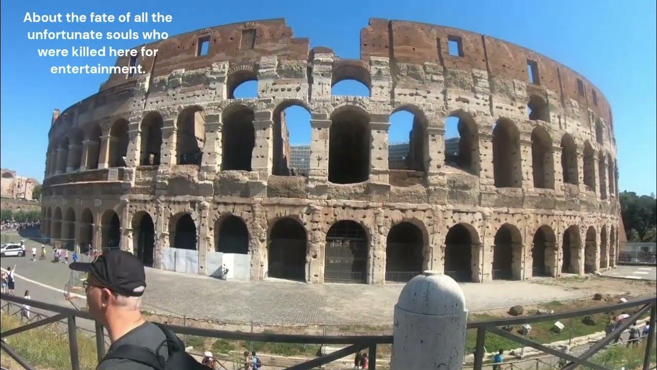 Walking tour in ancient Rome - Circus Maximus, Colosseum, Roman Forum ...