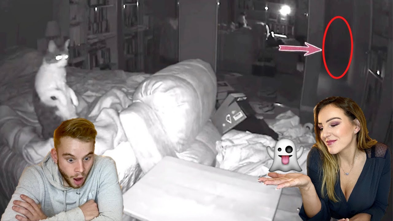 GHOSTS AND SHADOW PEOPLE ON CAMERA | REACTING TO SLAPPED HAM | LAINEY ...