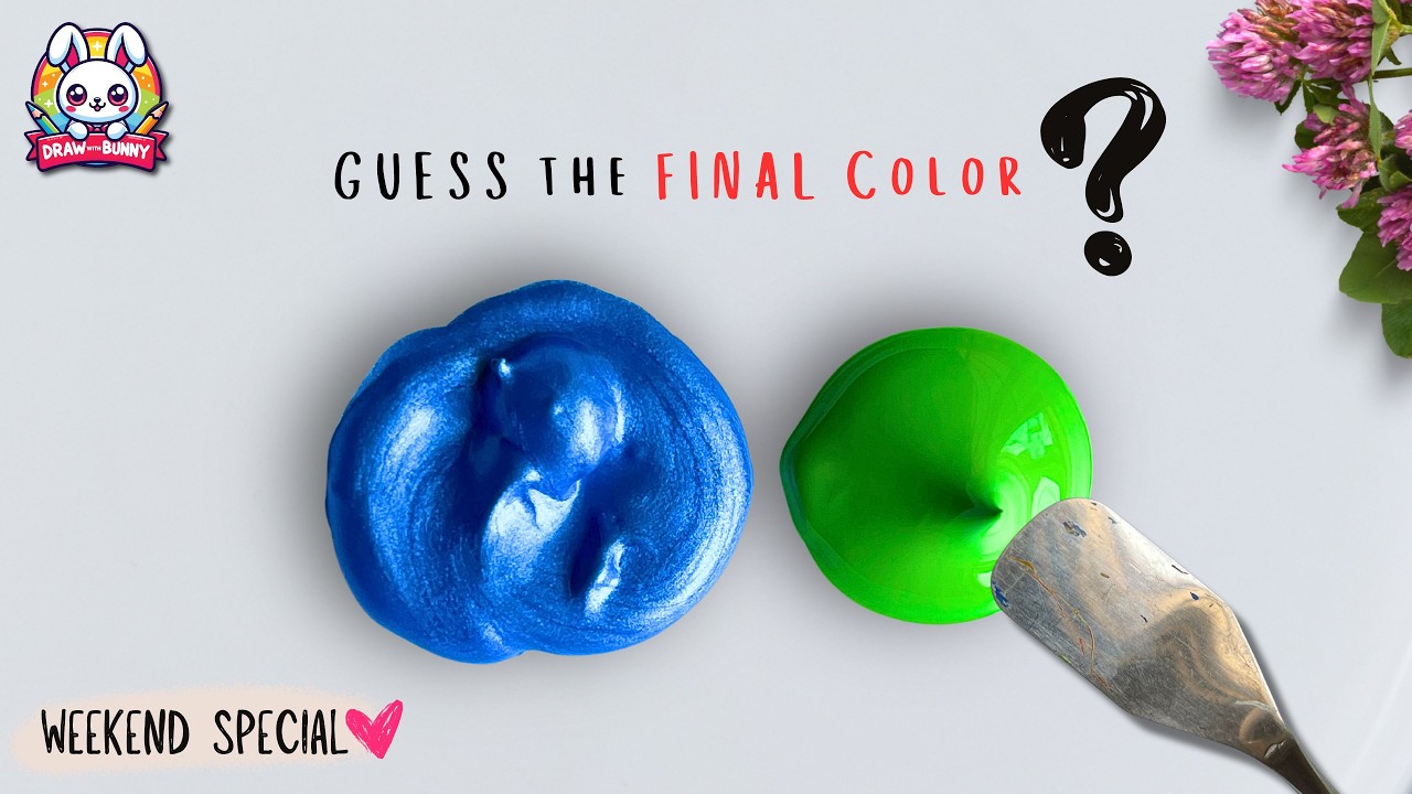 Guess the Final Color🎨😍 | Satisfying Video | Art Video | Color Mixing ...