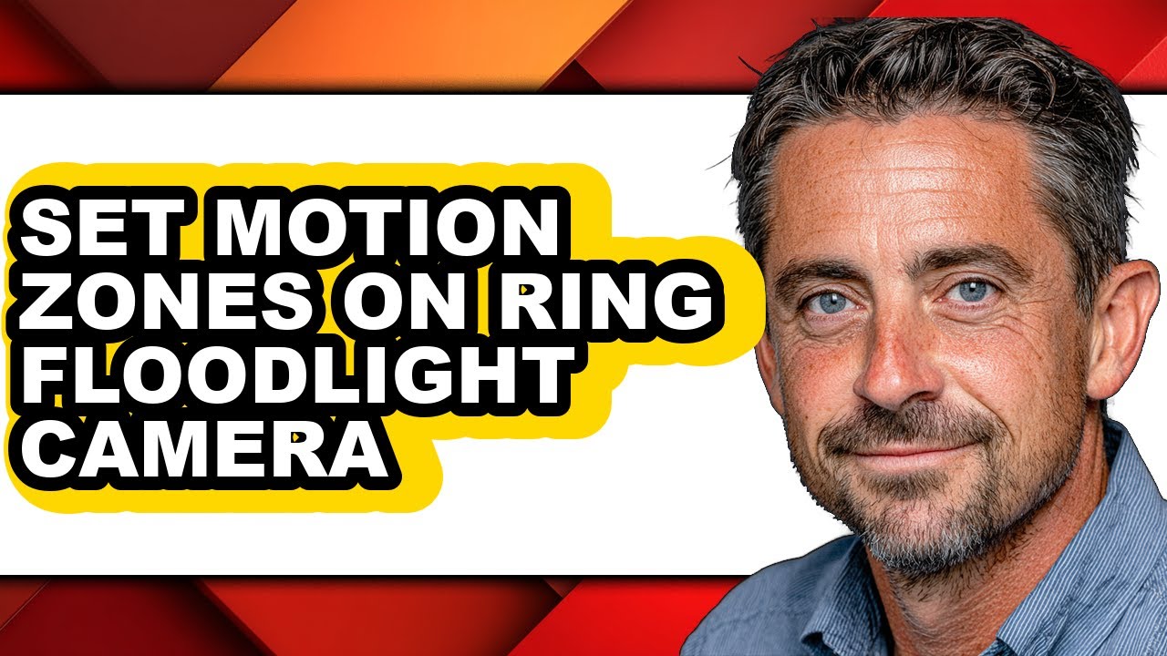 How to Set Motion Zones on Ring Floodlight Camera - Step by Step - YouTube