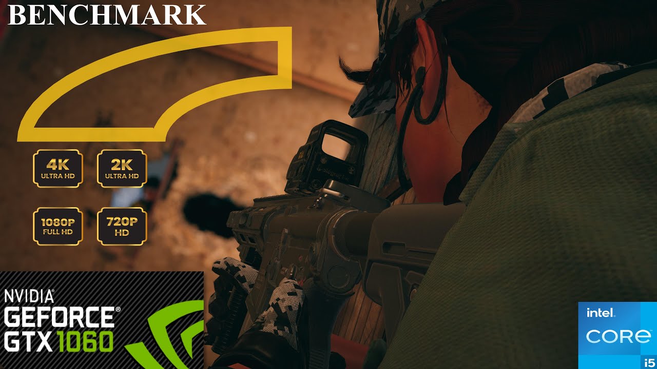 Rainbow Six Siege | GTX 1060 6GB | i5 10400 8GB RAM | Full HD Benchmark ...