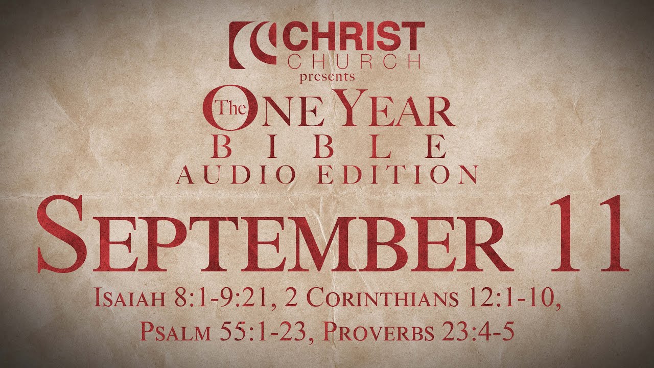September 11 - One Year Bible Audio Edition - YouTube