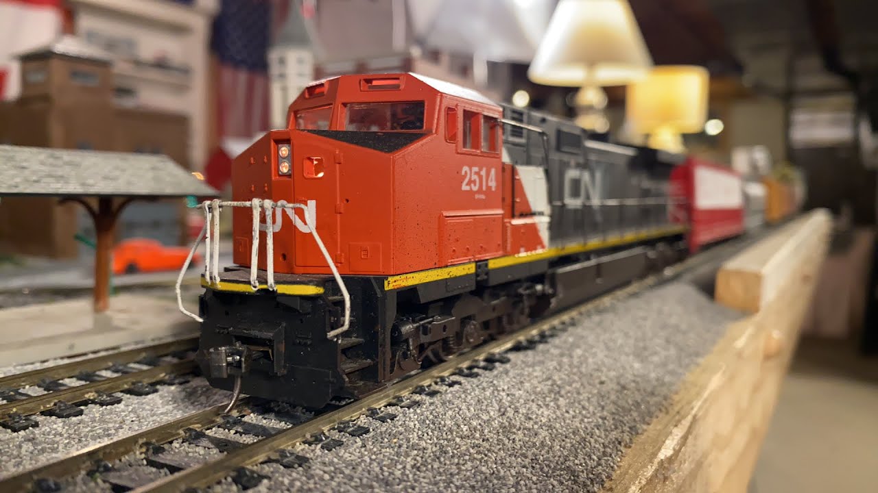 Running Some Different Trains on My HO scale layout live - YouTube