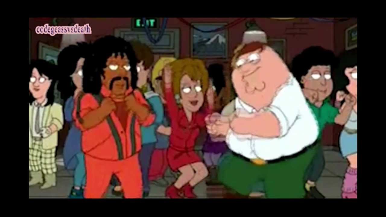 family guy peter dancing 80's extended (Axel F)-HD - YouTube