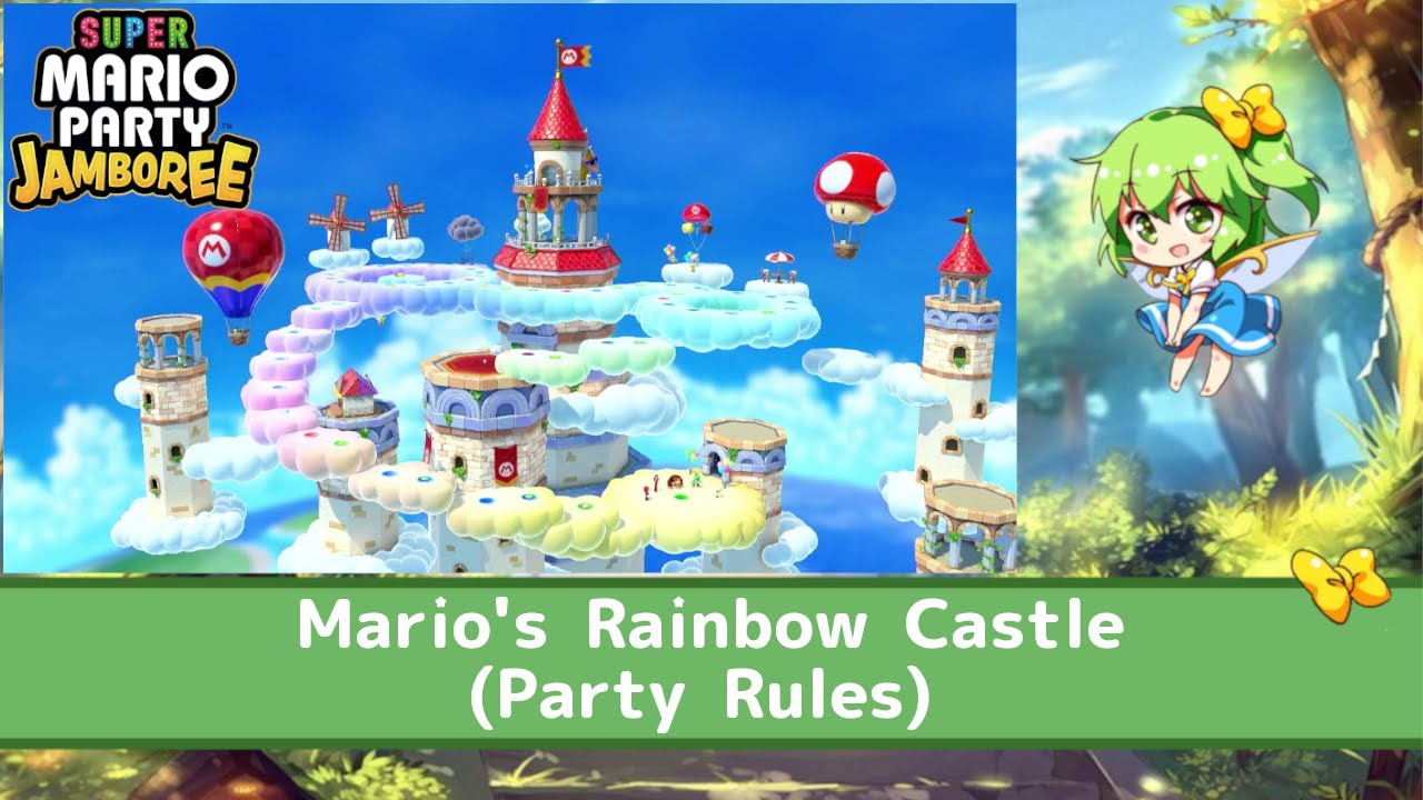 Super Mario Party Jamboree - Mario's Rainbow Castle (Party Rules) - YouTube