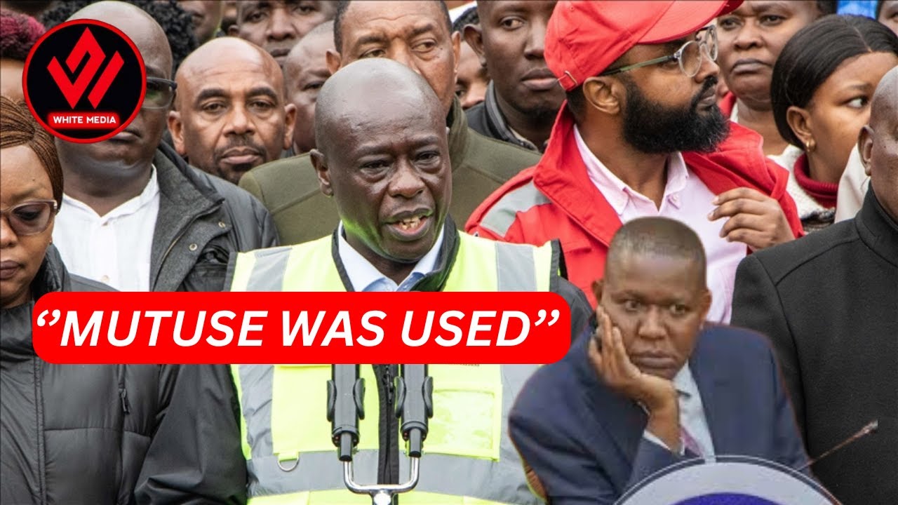 ''MUTUSE ALIDANGANYWA NA RUTO'' EX DP GACHAGUA SPEAKS!!! - YouTube