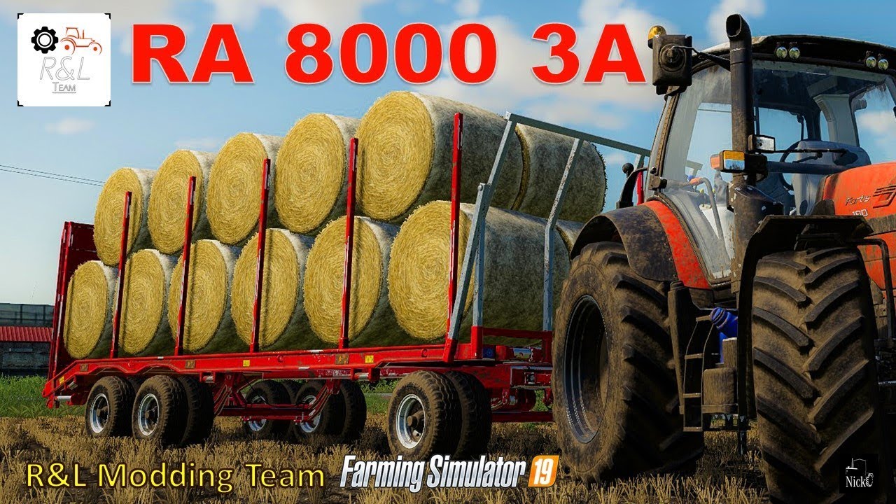 FS 19 🚜 RA 8000 3A by R&L Modding Team - presentazione mod #nicko87 ...