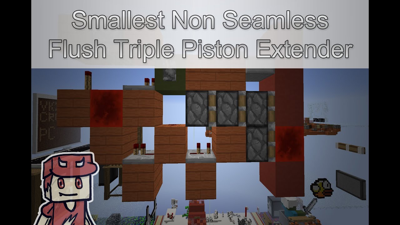 World's Smallest Non Seamless Flush Horizontal Triple Piston Extender ...