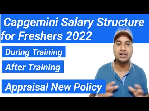Capgemini Salary Structure for Freshers 2022 | training salary | salary ...