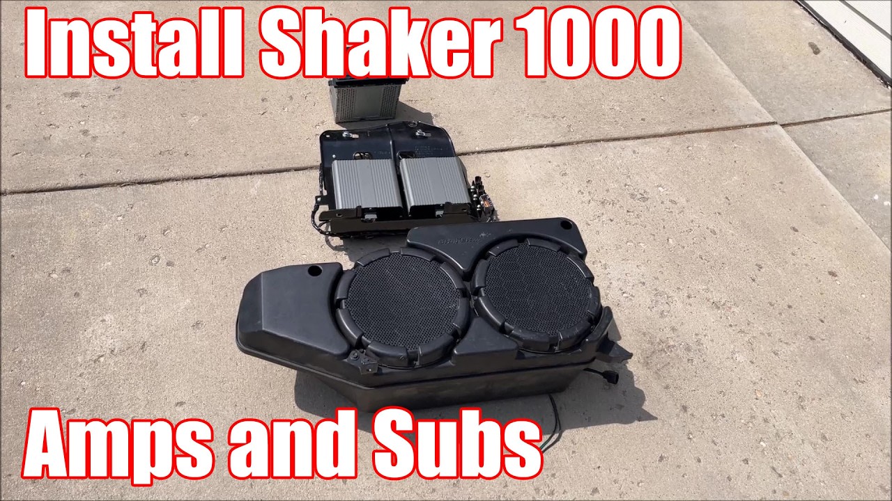 Install / Retrofit Shaker 1000 Amps and Subs into your 2005-2009 Mustang that has a Shaker 500 ...