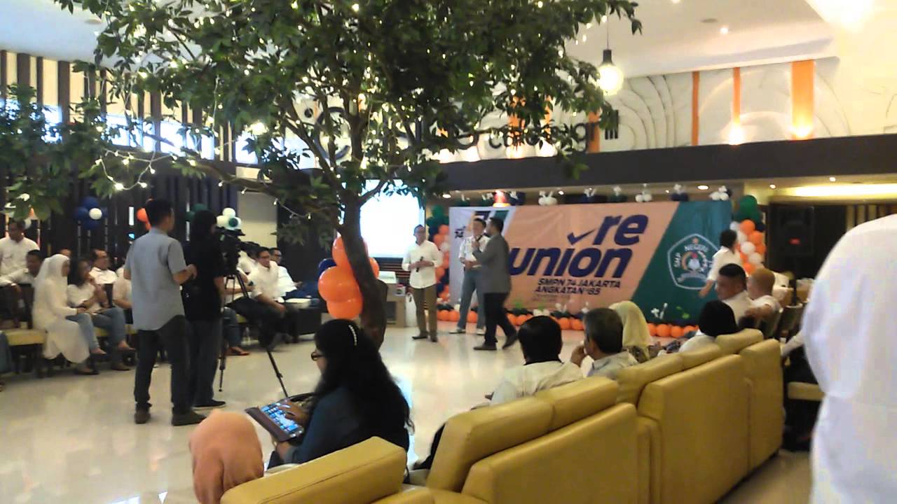 Reuni SMPN 74 Rawamangun Jakarta Angkatan 85 - YouTube