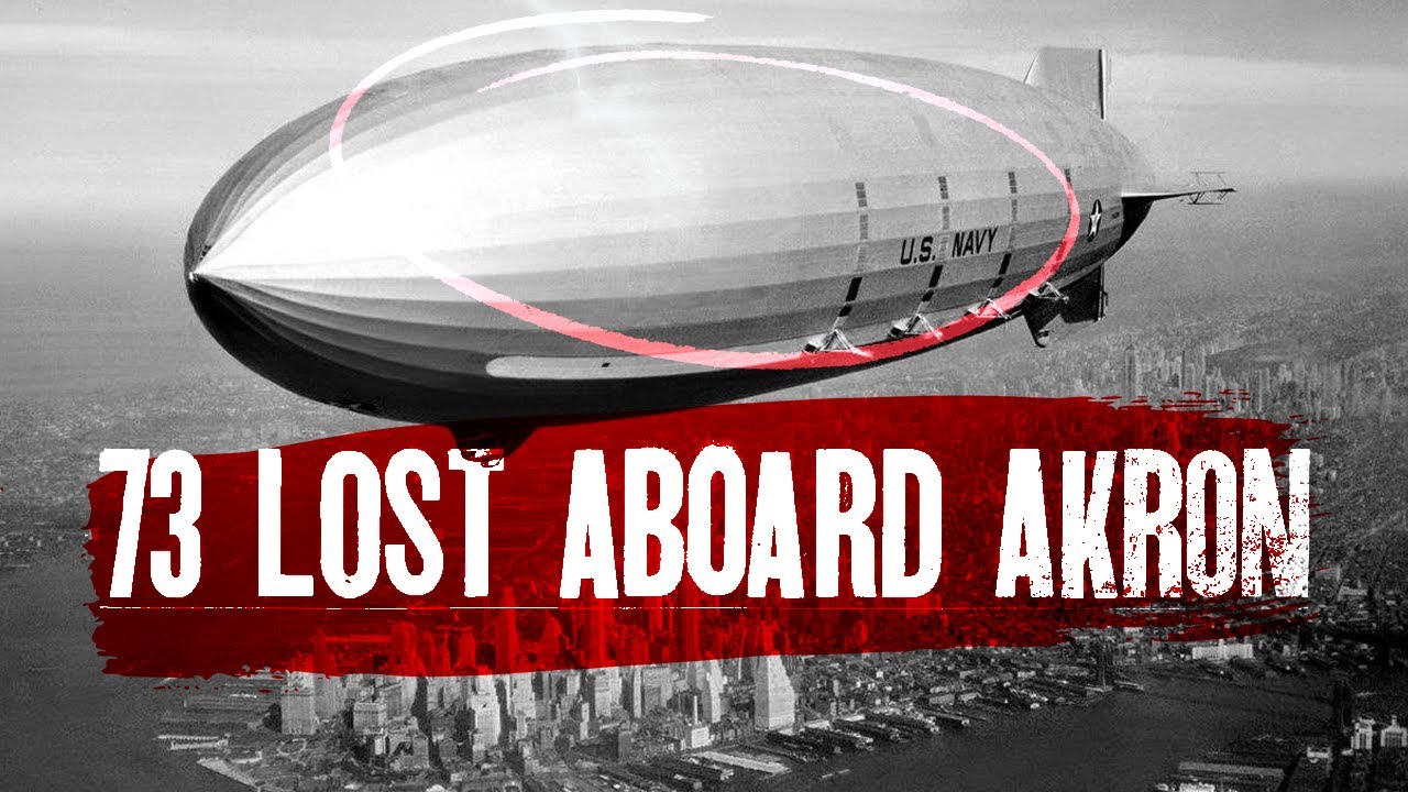USS Akron Was The Worst Airship Disaster - Not The Hindenburg - YouTube