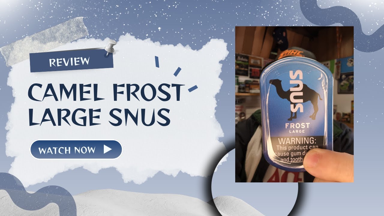 Camel Snus Frost Large Review - YouTube