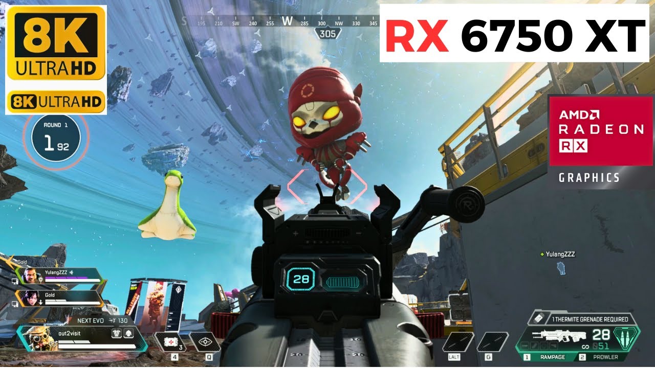 Ultra Realistic Graphic Gameplay | Apex Legends Gameplay | RX 6750 XT ...