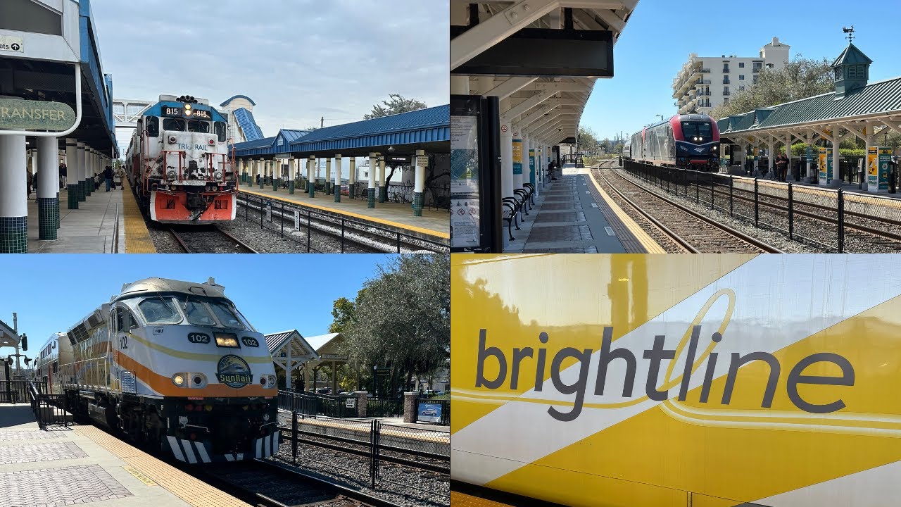 Riding Tri-Rail, Amtrak, SunRail, and Brightline - A Florida Train ...