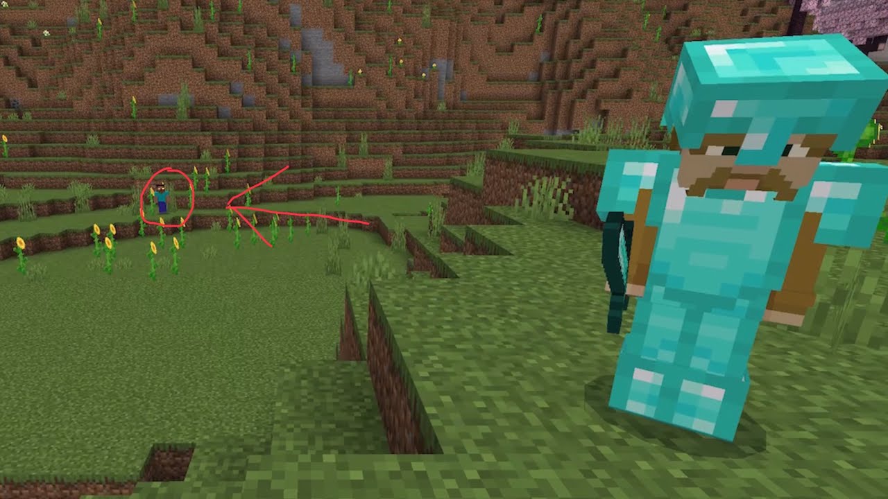 Playing a Haunted Minecraft World with 3D Ambience Hunted by Herobrine ...