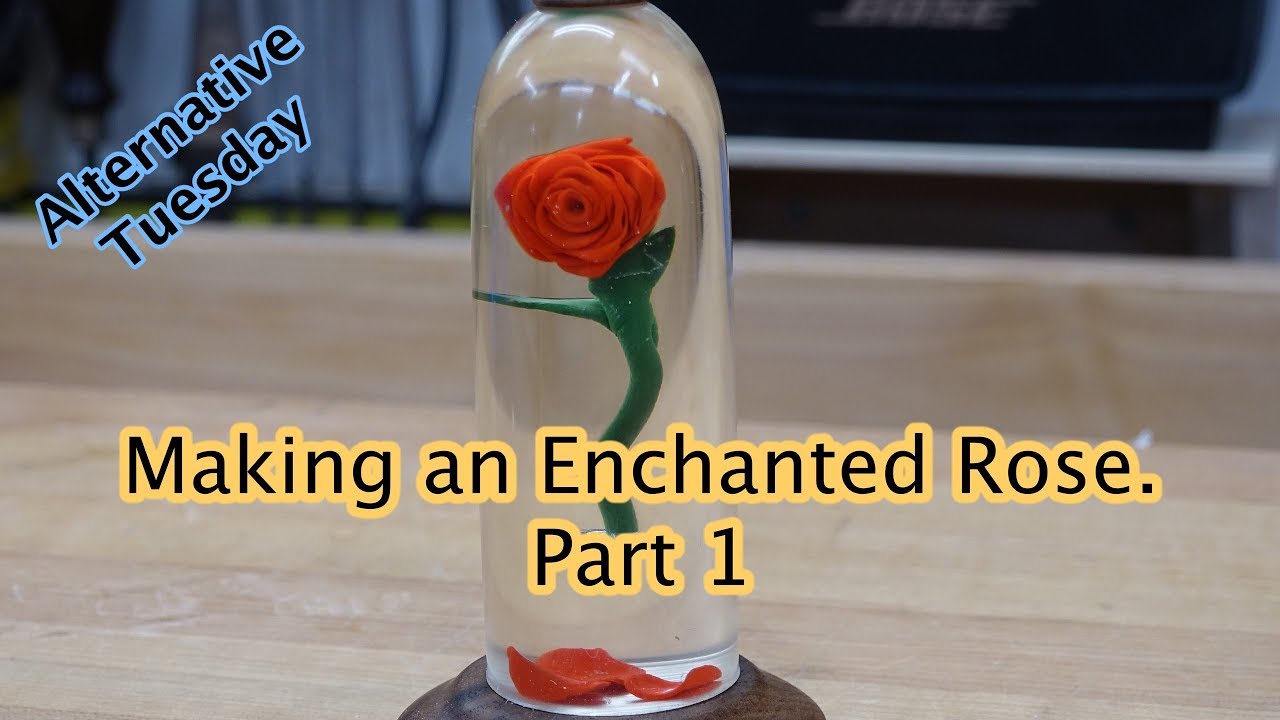 Making an Enchanted Rose Part 1 - YouTube