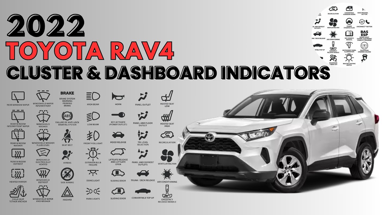 What Are The Warning Lights On A Toyota Rav4 Dashboard - Infoupdate.org