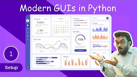 Building Modern GUIs using Python | Full Course | 2025 - YouTube