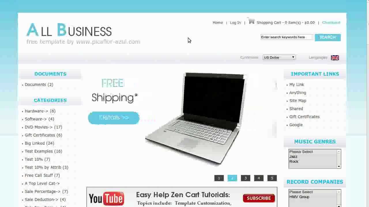 Easy Help Zen Cart Tutorial: How to Use Images with Different Names in the Home Page Slider ...