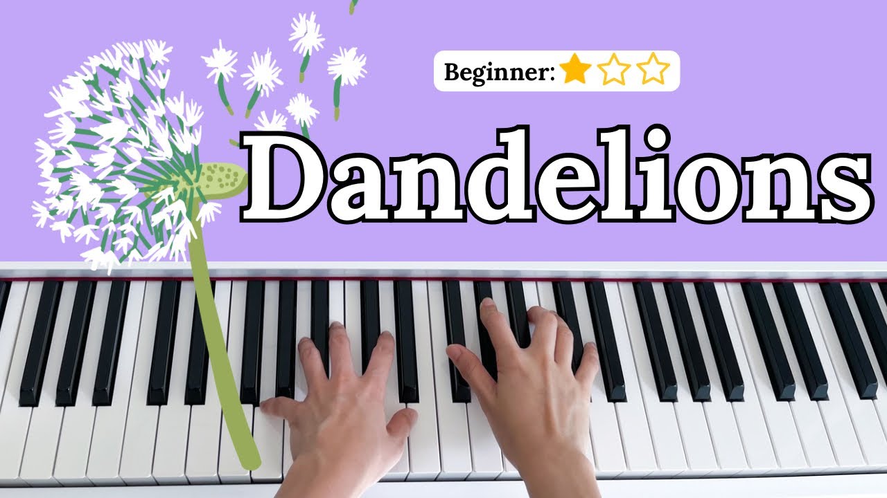 Dandelions - Ruth B.⎮Easy Slow Piano Tutorial - YouTube