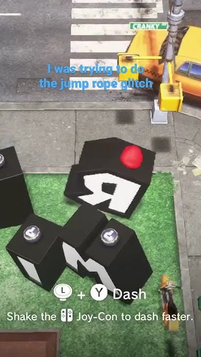 Strange glitch from doing a glitch - YouTube