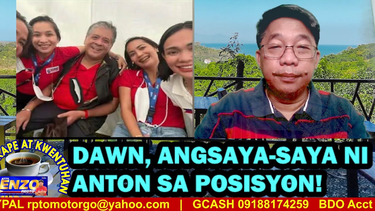 KAPE AT KUWENTUHAN (06/07/2023) - DAWN, ANGSAYA-SAYA NI ANTON SA ...