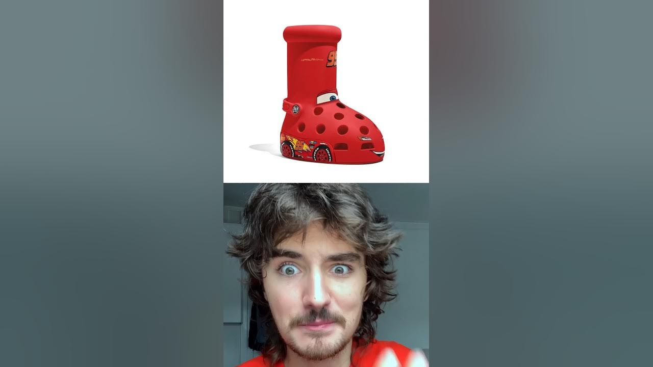 Большое сапоги Молния Маккуин?! #кроссовки #коллаборация #mschf #crocs ...