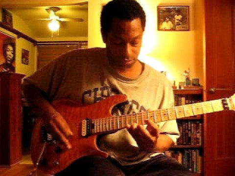Oscar Jordan's Paul Gilbert Rip-Off Pickin' Lick - YouTube
