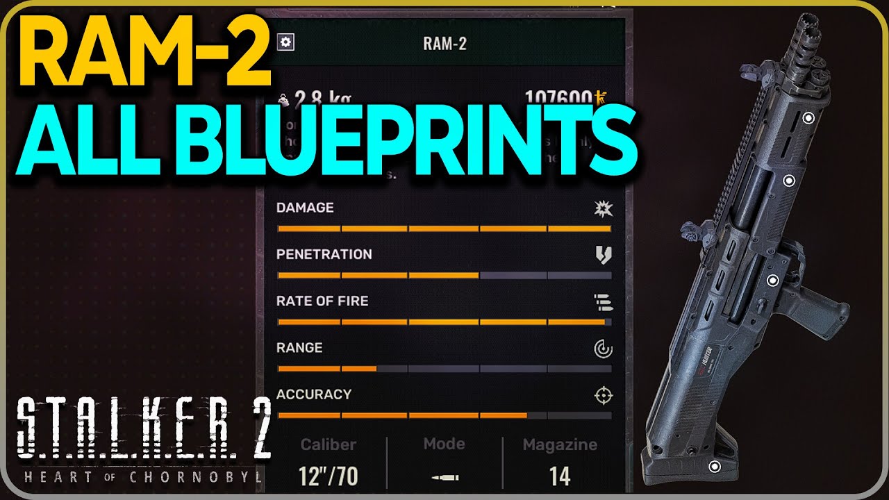 All RAM-2 Blueprints Locations Stalker 2 - YouTube
