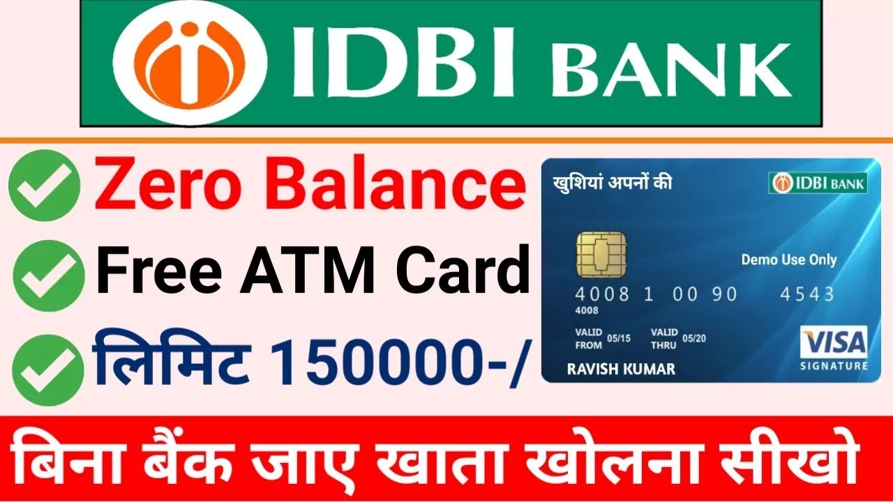 idbi bank zero balance account opening online | How to open IDBI Bank ...