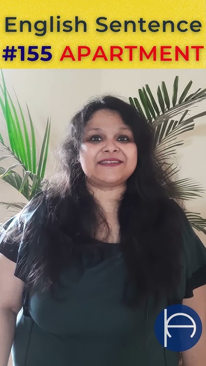 English Sentence 155 |Word-APARTMENT |Past Present Future Tense|Daily Use English Sentences| # ...