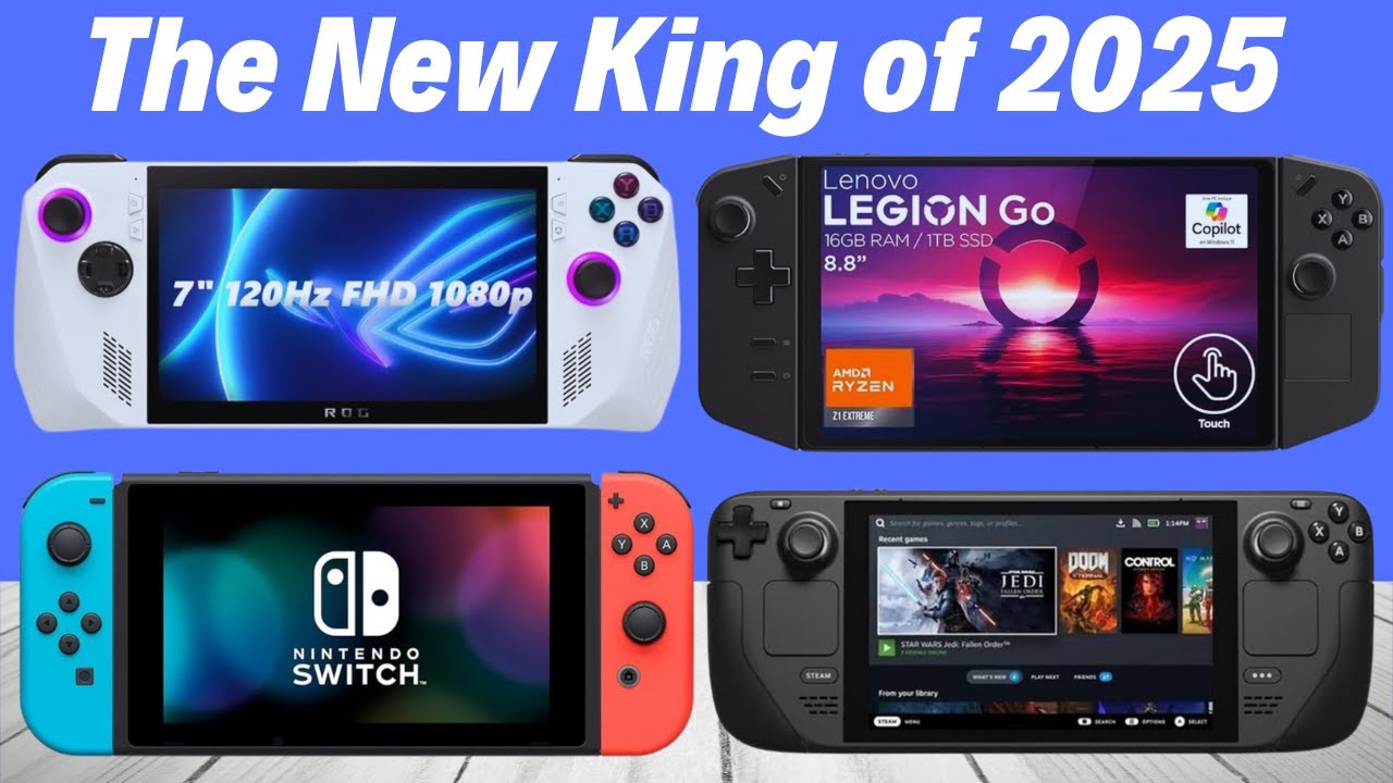 Discover the Best Handheld Gaming Consoles of 2025! - YouTube