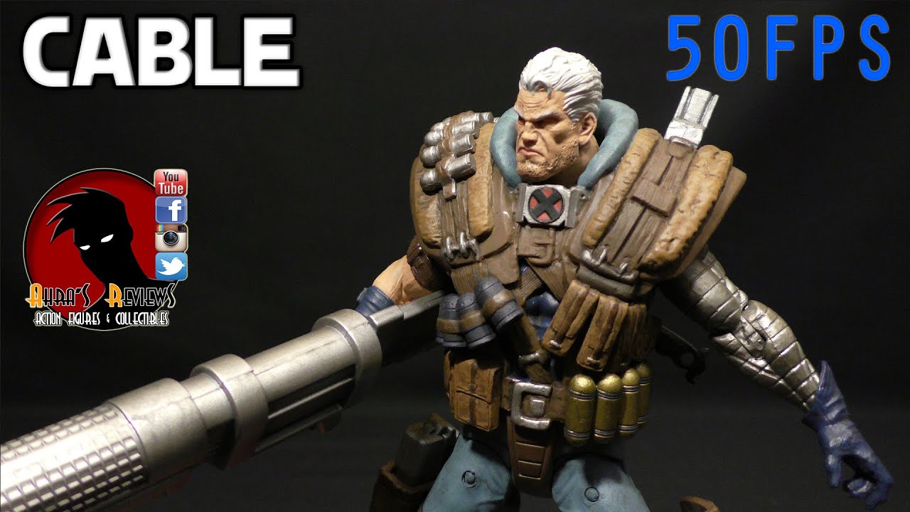 Marvel Select Cable Action Figure Review Recensione - YouTube