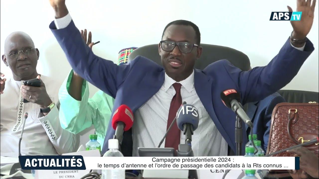 Campagne Présidentielle 2024 Le Temps Dantenne Et Lordre De Passage