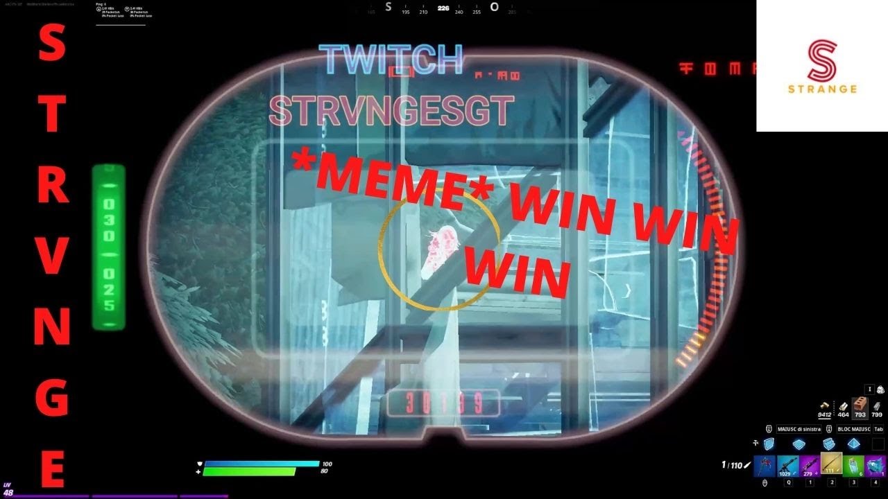 *NEW* meme fortnitE MEME WIN WIN WIN STRVNGE SGT #5 - YouTube