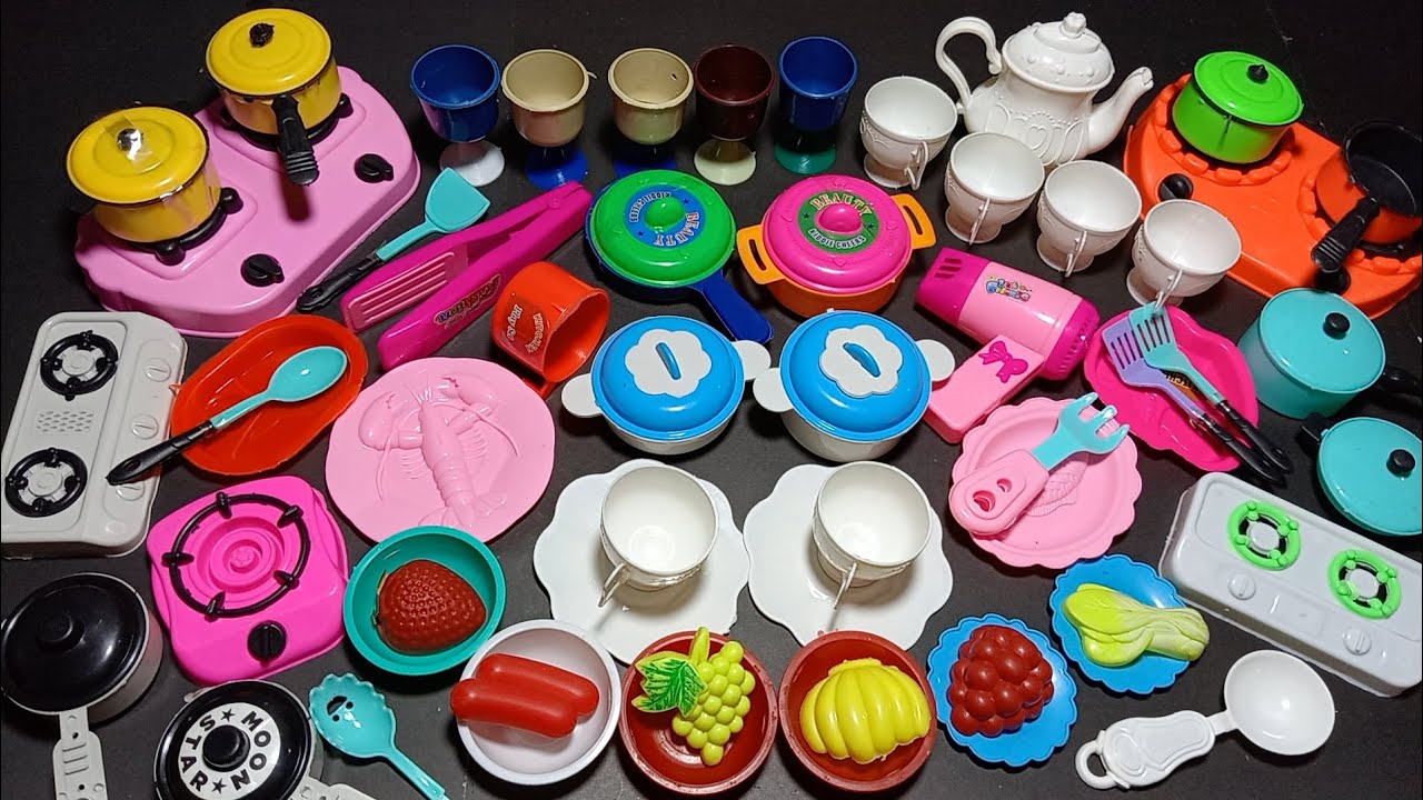 All Miniature Real Cooking Full Kitchen Set Collection | Miniature ...