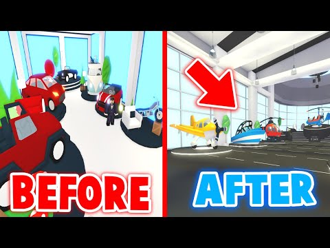 Old Car Shop Vs The NEW CAR SHOP In Adopt Me! (Roblox) - YouTube