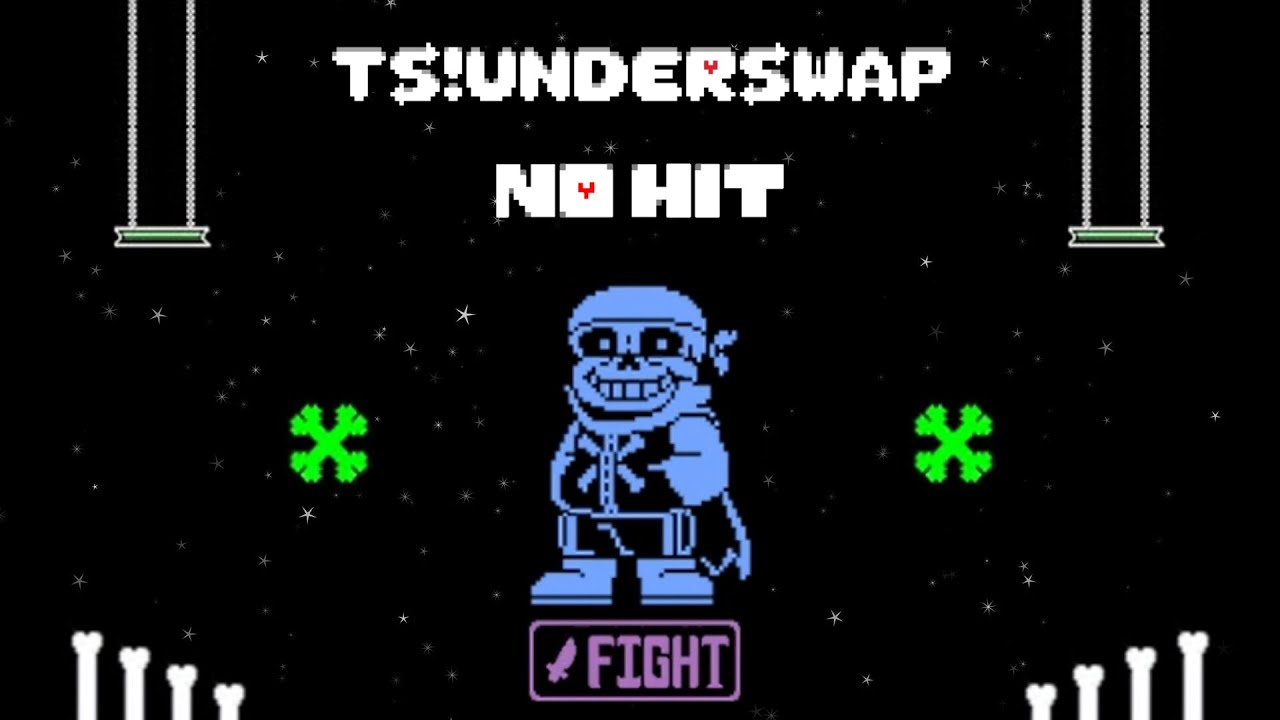 No Hit - TS!Underswap Ruthless Sans Fight - YouTube