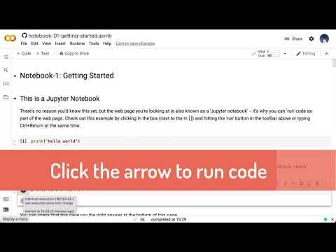 Running Code Camp in Google Colab - YouTube