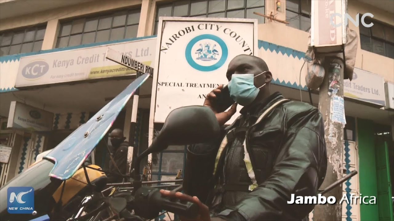 Jambo Africa|Delivery workers keep locals supplied amid COVID-19 - YouTube