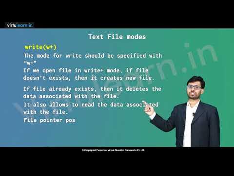 CL94 Creating, Reading and writing text and binary files - YouTube