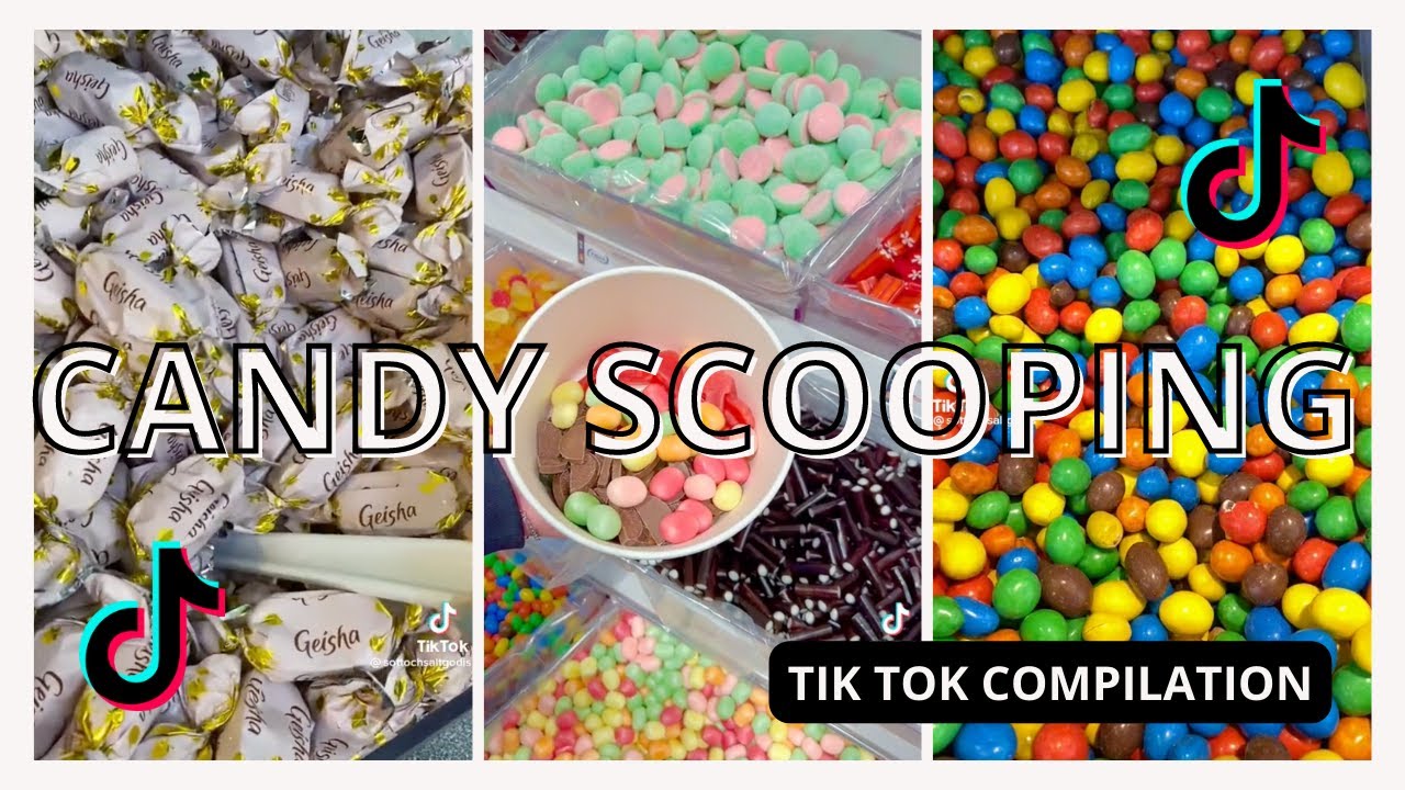 Candy Scooping Satisfying Asmr #1 - YouTube