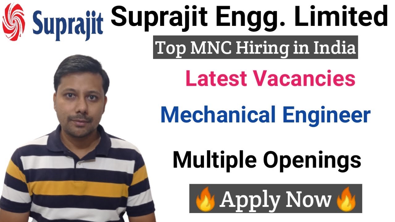 Mechanical Engineer Vacancies in Suprajit Engg. Ltd I Mechanical Jobs I Engineering Jobs in ...