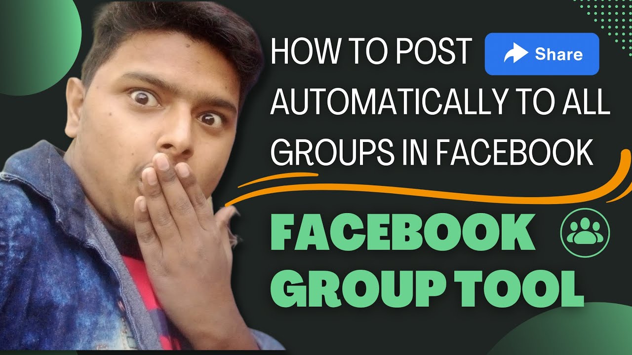 How To Share Post In All Facebook Group In Single Click | Without Ban ...