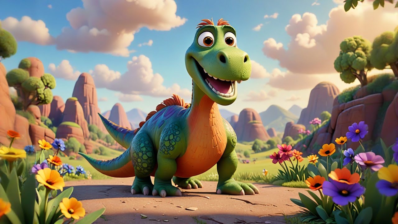 Dodo Dino Dances Silly + More Nursery Rhymes & Kids Songs - YouTube