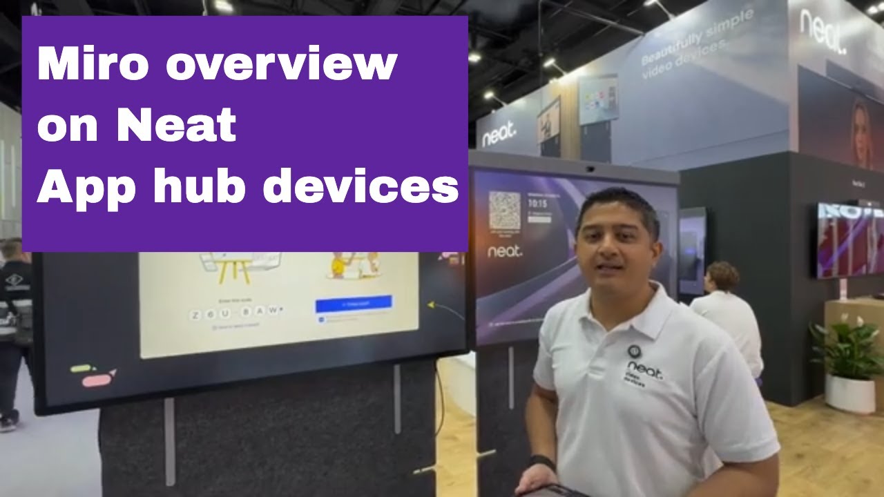 Miro overview with Neat App hub - YouTube